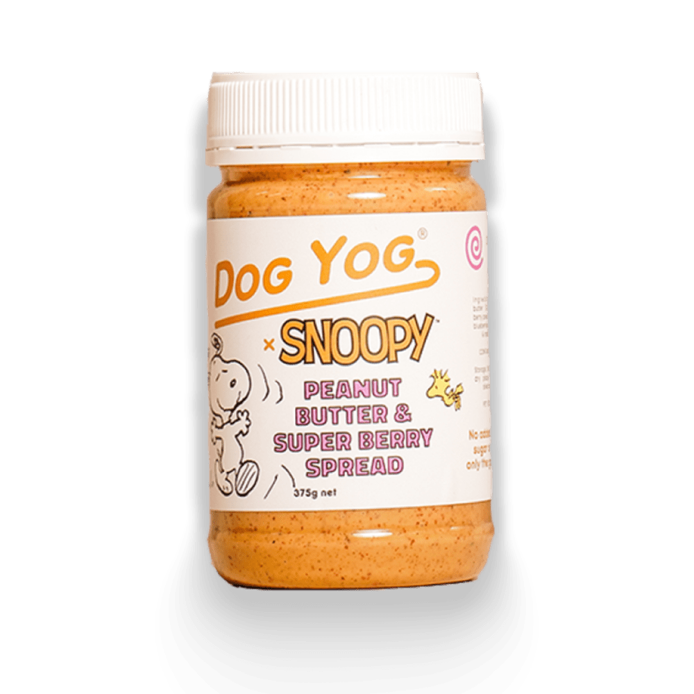 Snoopy - PB & Super Berry Spread – DogYog